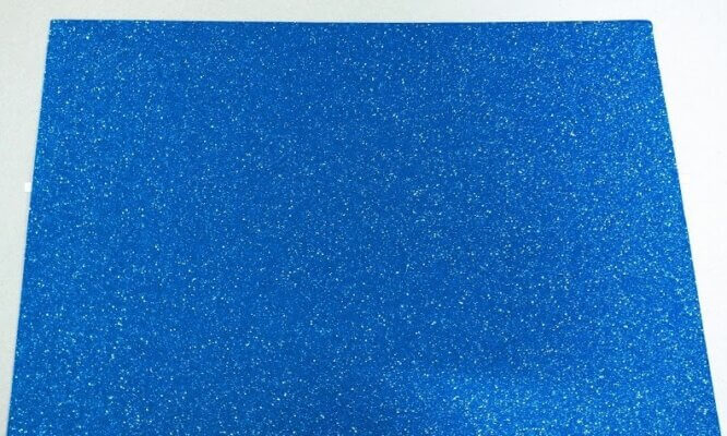 Placa emborrachada de EVA com glitter - Brindes Diplomata