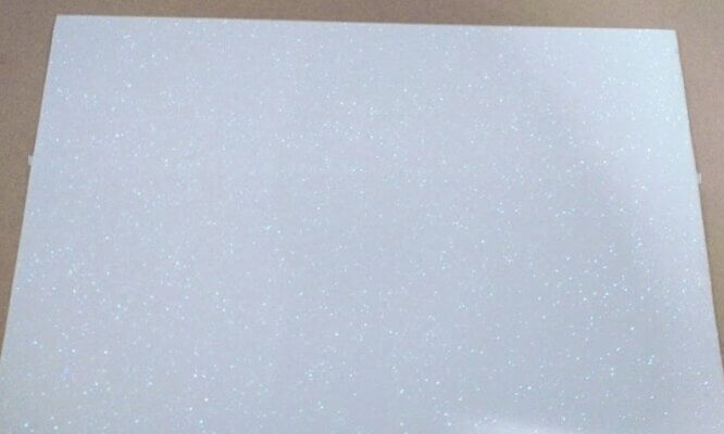 Placa emborrachada de EVA com glitter - Brindes Diplomata