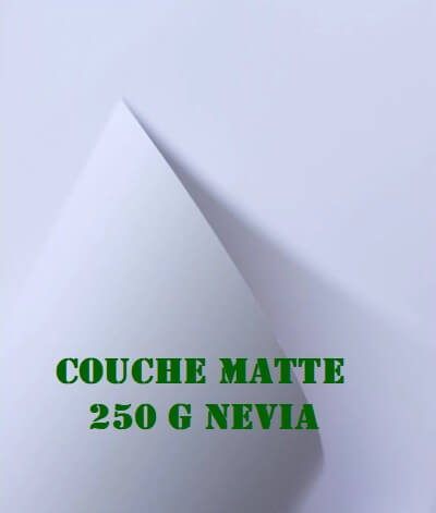 Papel Couché 250 gramas A-4 - Brindes Diplomata